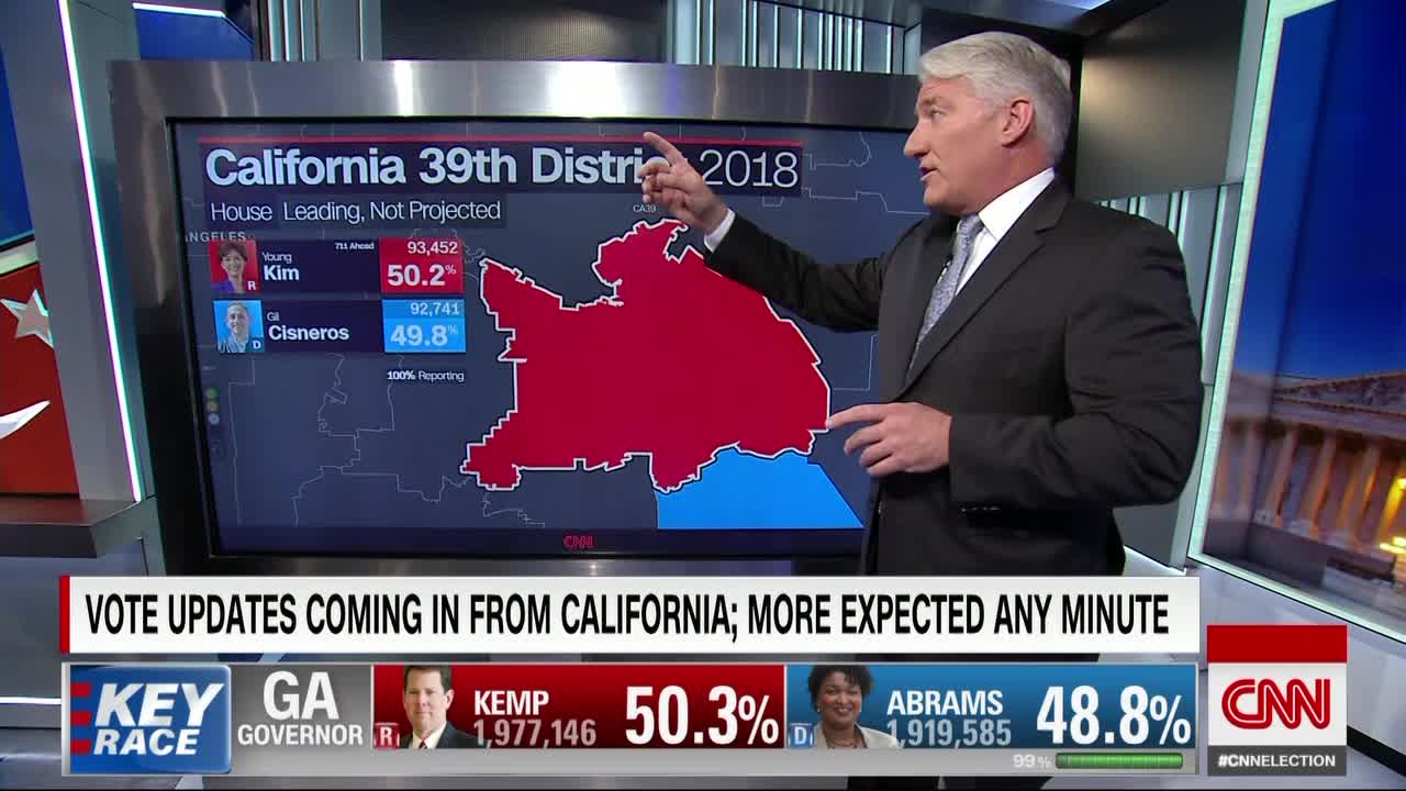 Democrat Katie Porter Takes The Lead In Californias 45th