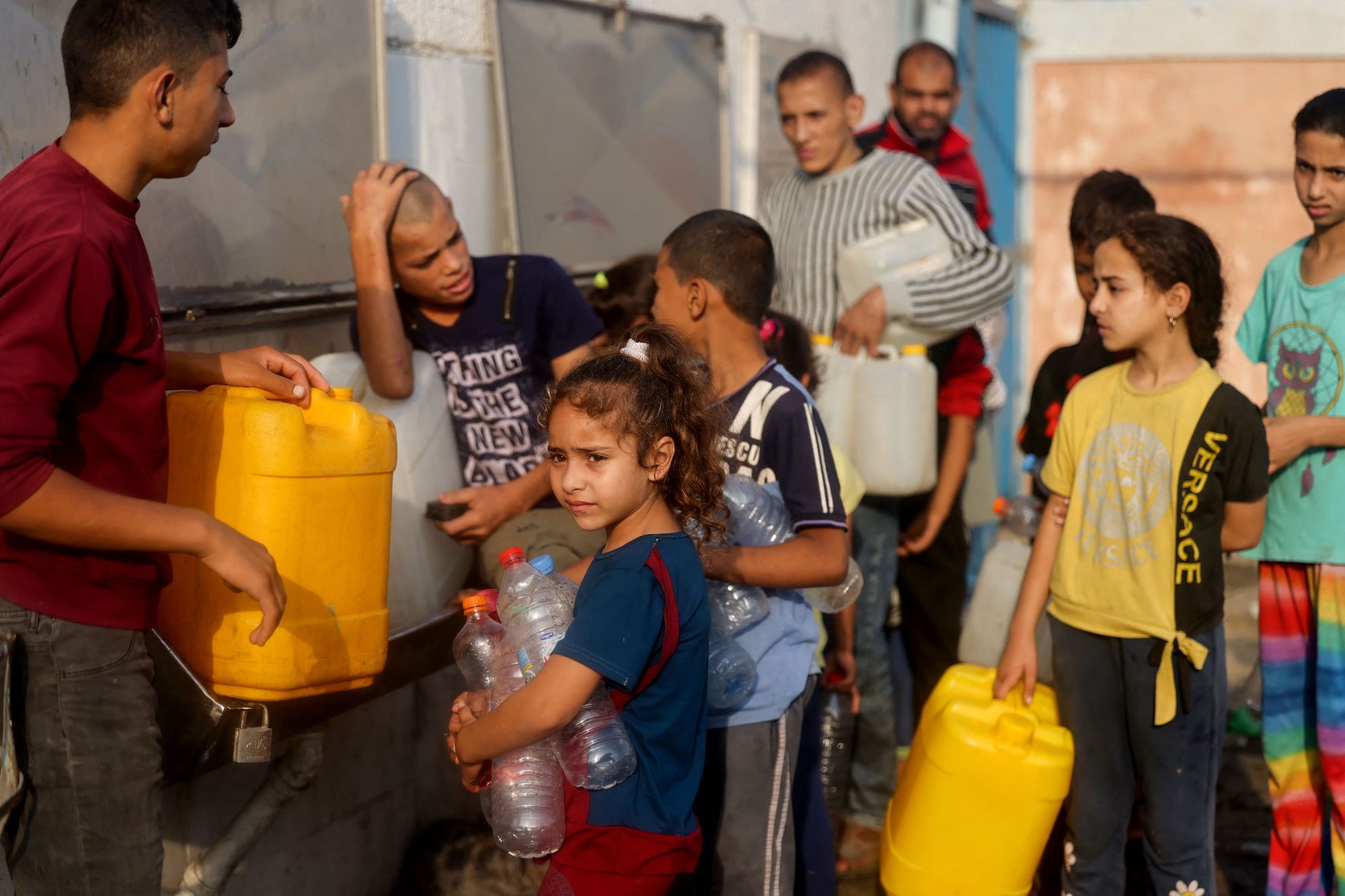 As fuel needed to run water systems runs out, Gazans are forced to ... As fuel needed to run water systems runs out, Gazans are forced to ...