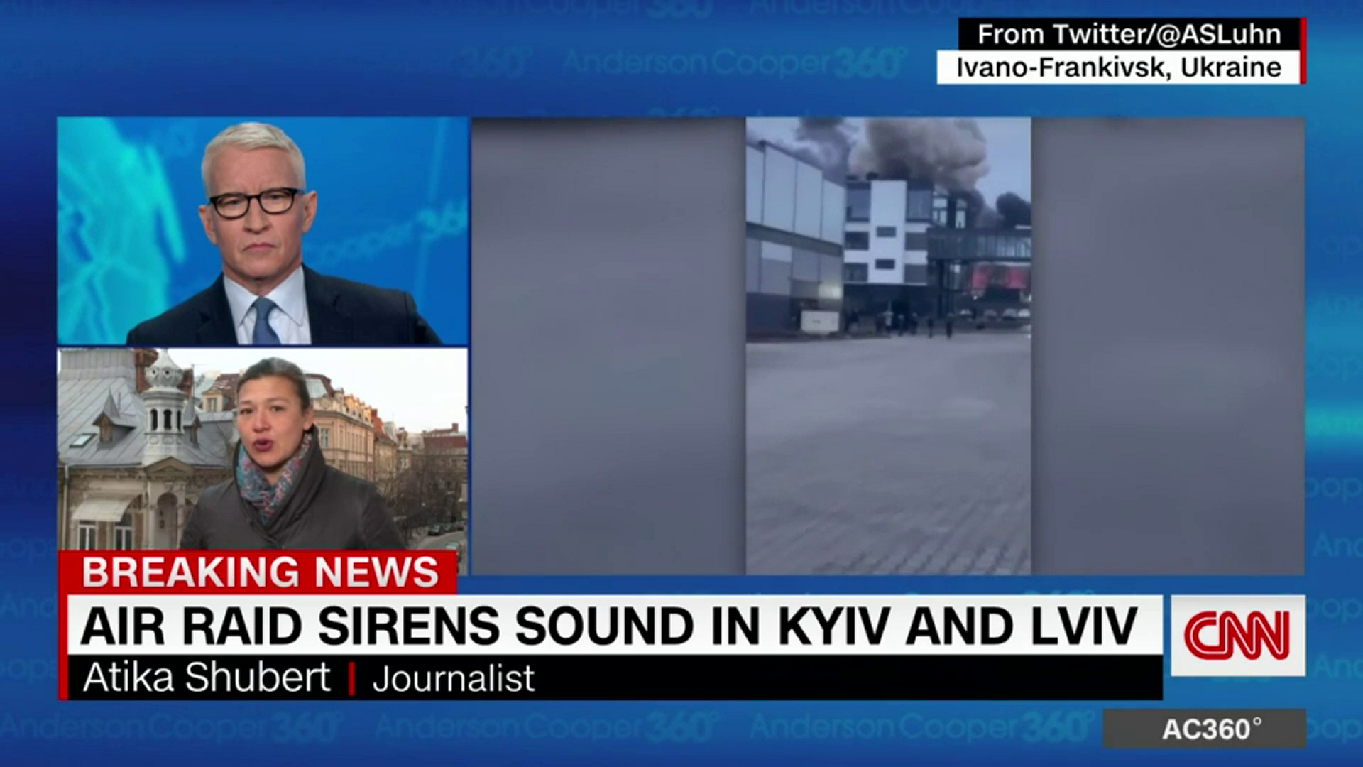 On The Ground As The Sun Rises Ukrainians Wake Up To Sound Of