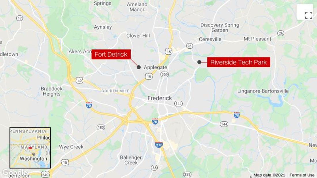 Navy Corpsman Drove To Fort Detrick Where He Was Fatally Shot Police